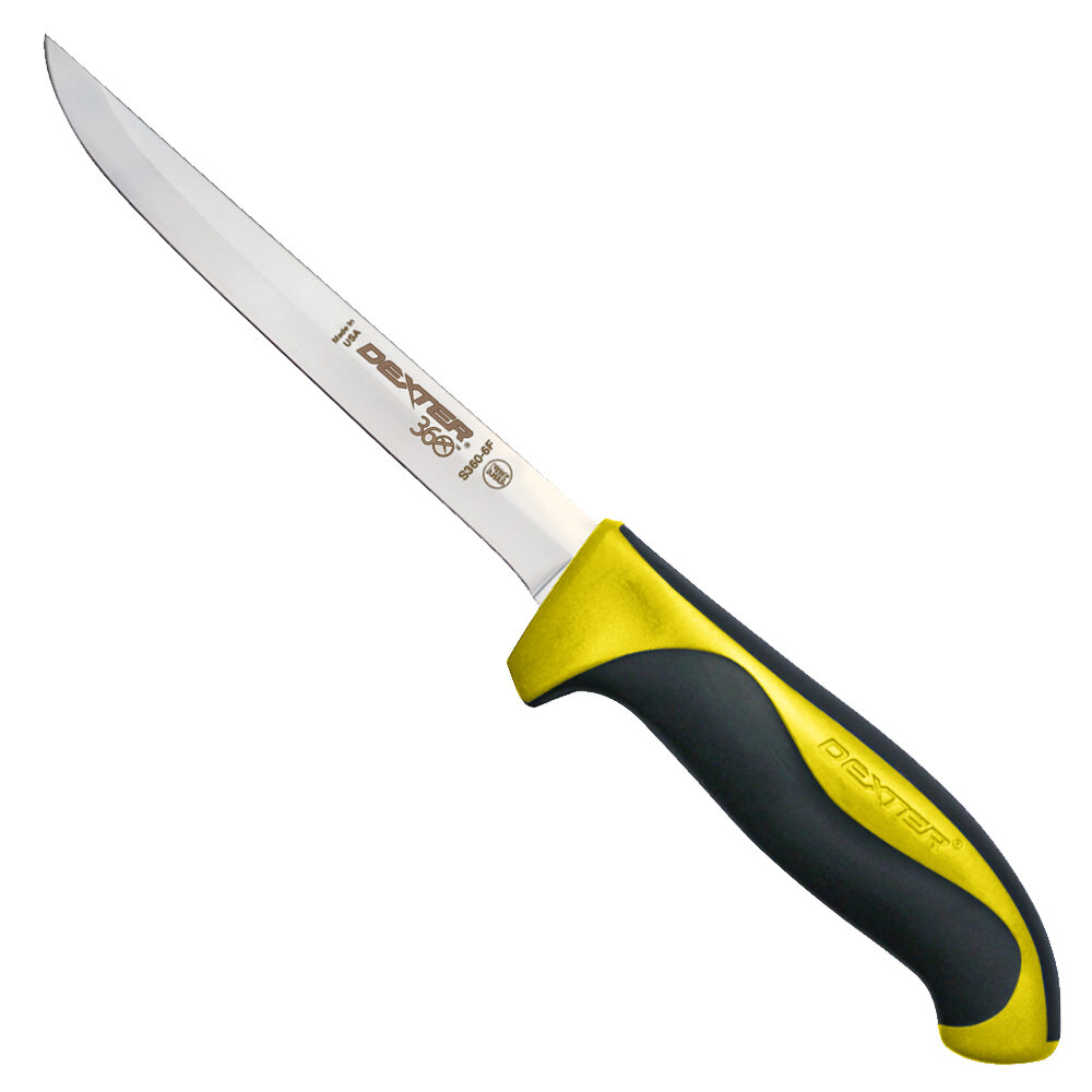 Dexter-Russell 36002Y 360 Series 6" Narrow Flexible Boning Knife with ...