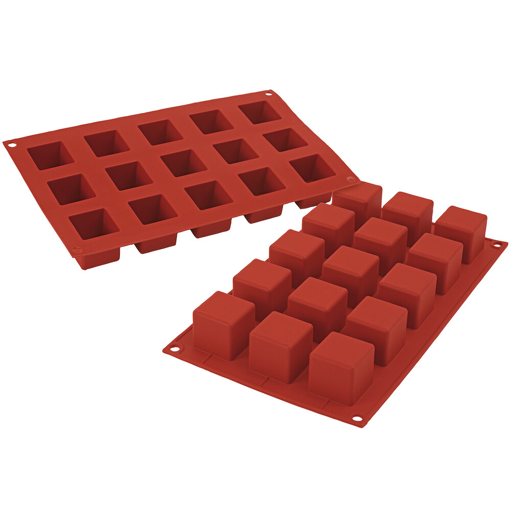 Silikomart Silicone Cube Mold (1 3/8")