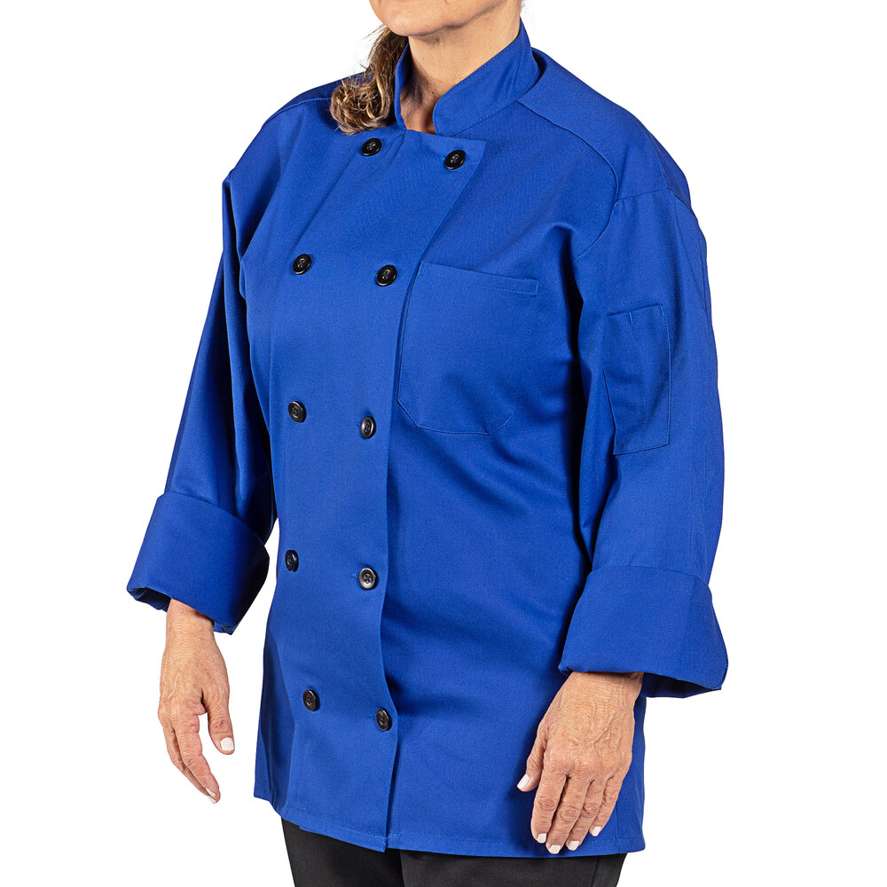 Uncommon Chef Moroccan 0405 Unisex Royal Blue Customizable Long Sleeve ...