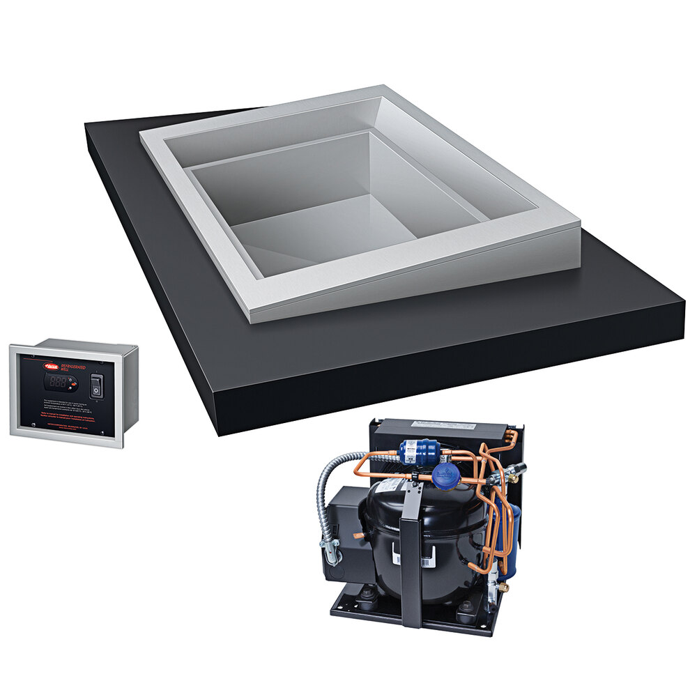 Hatco CWBR-S1 SLANT Standard One Pan Slim Drop-In Remote Refrigerated ...