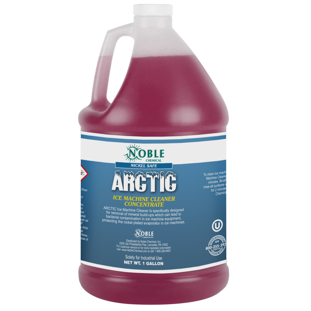 Noble Chemical Arctic 1 Gallon Concentrated Ice Machine Cleaner - 4/Case
