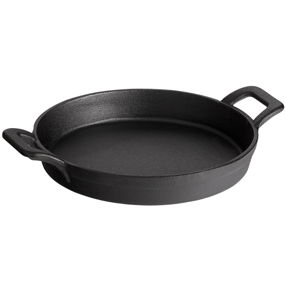 Tablecraft Mini Cast Iron Round Casserole Dish (24 oz.)