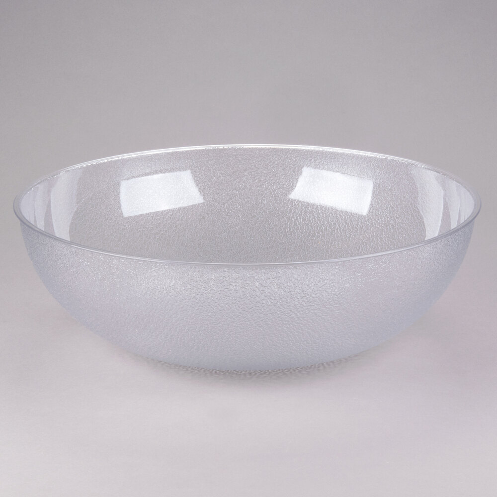 Cambro Camwear® 40.7 Qt. Translucent Pebbled Polycarbonate Serving ...