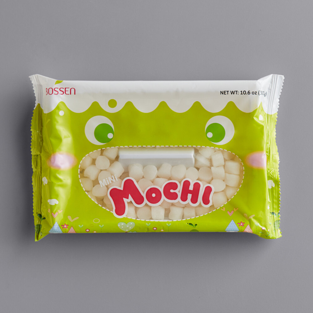 Original Mini Mochi Rice Cakes from Bossen | WebstaurantStore