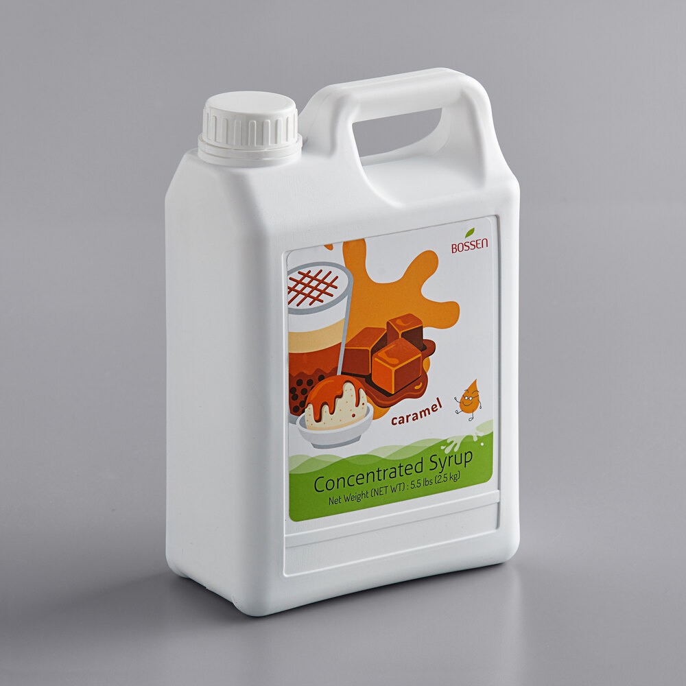 Bossen Caramel Concentrated Syrup 64 fl. oz.