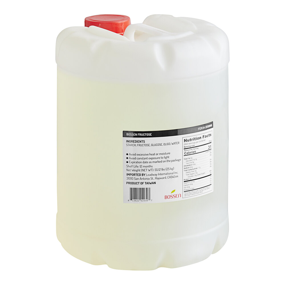 Bossen Bulk Liquid Fructose Syrup - 5 Gal. / 55 lb.