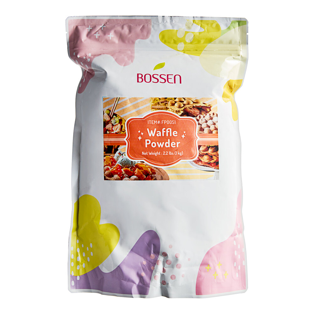 Bossen Waffle Powder Mix - Bulk 2.2 lb. Supply
