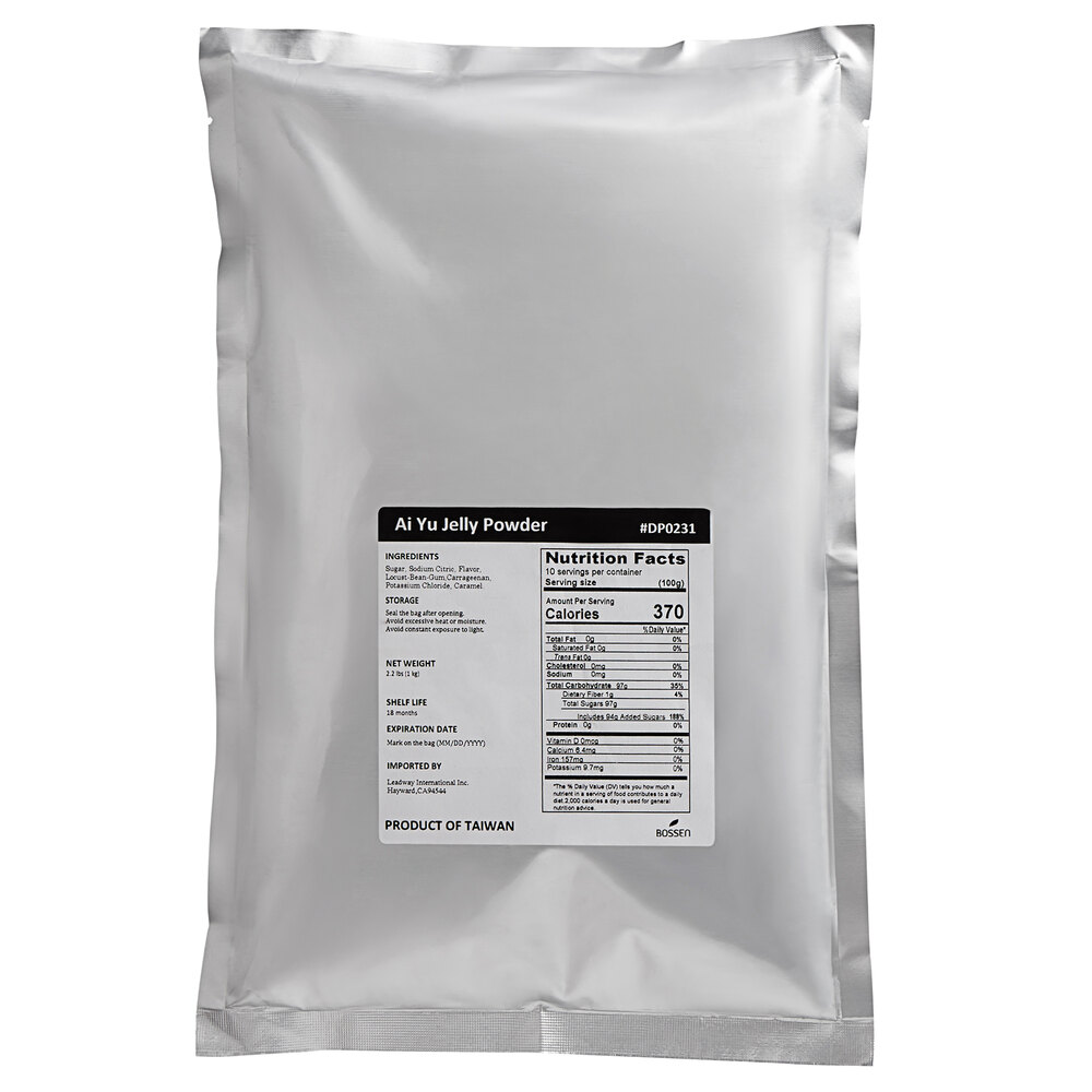 Bossen Ai Yu Jelly Powder Mix (2.2 lb.): WebstaurantStore