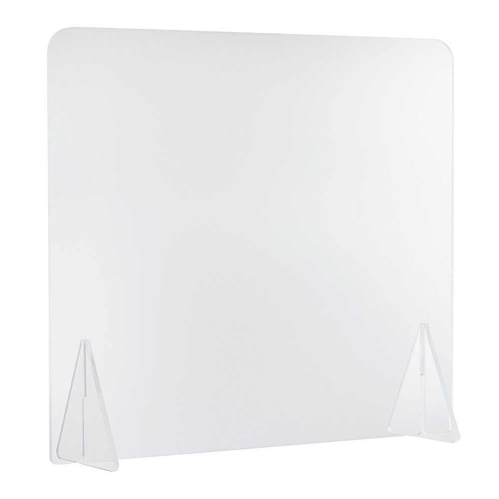 Tablecraft Clear Cashier Shield (Freestanding, 36")