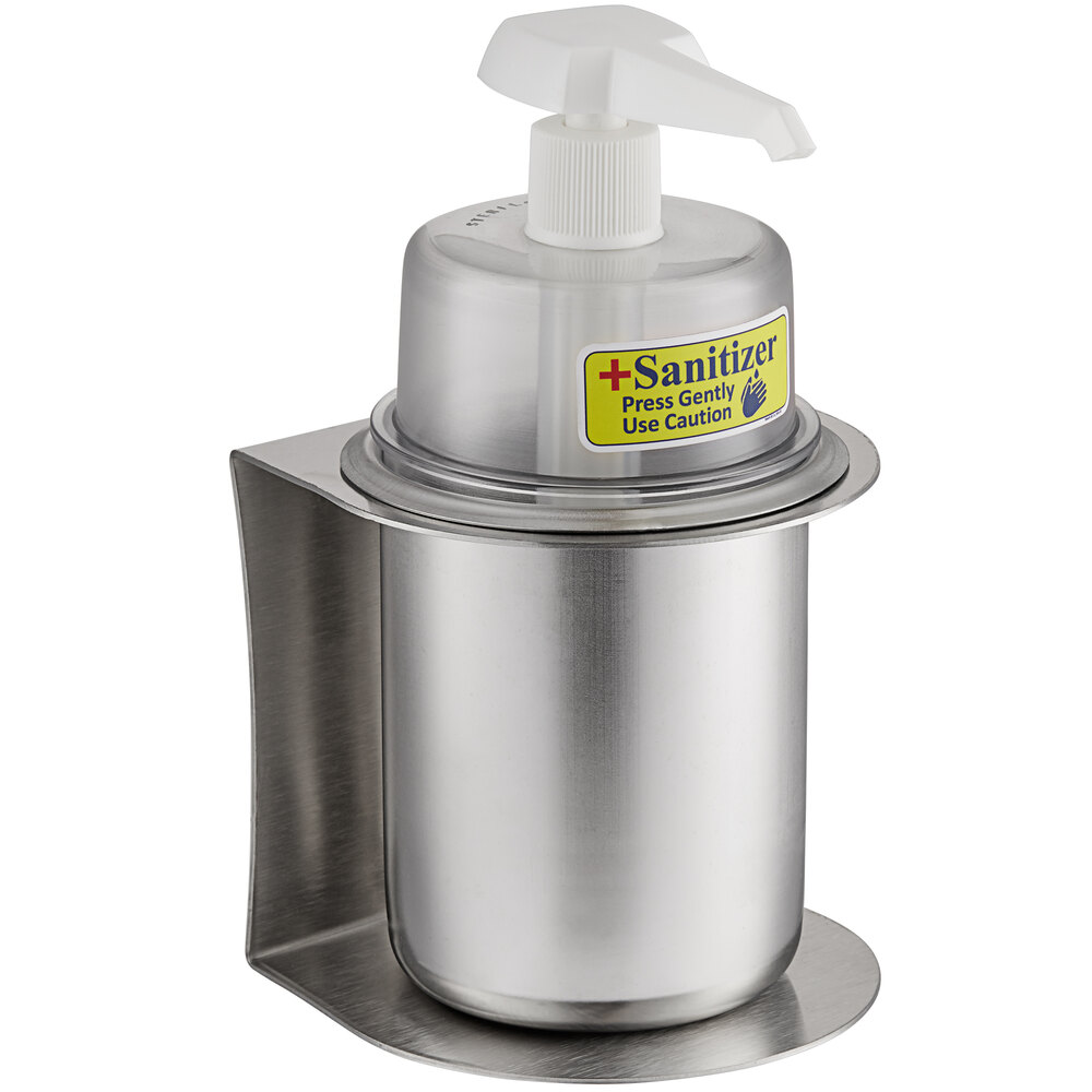 Steril-Sil CHS-1-DCHP 30 oz. Stainless Steel Refillable Hand Soap ...