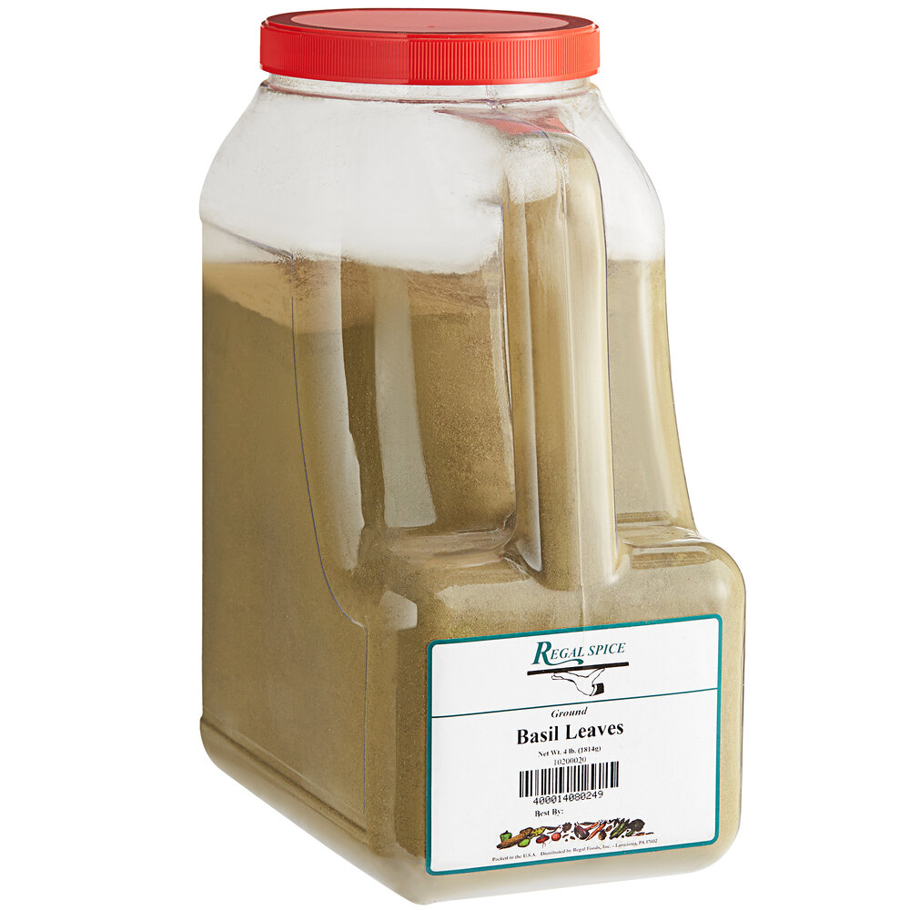 Regal Ground Basil Leaves - 4 lb.