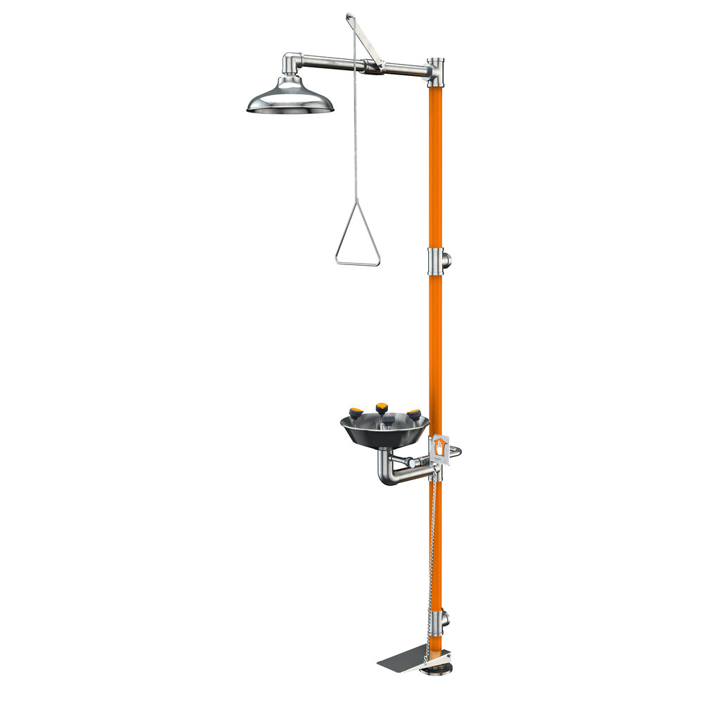 Guardian Equipment G1994HFC Stainless Steel Safety Station with ...