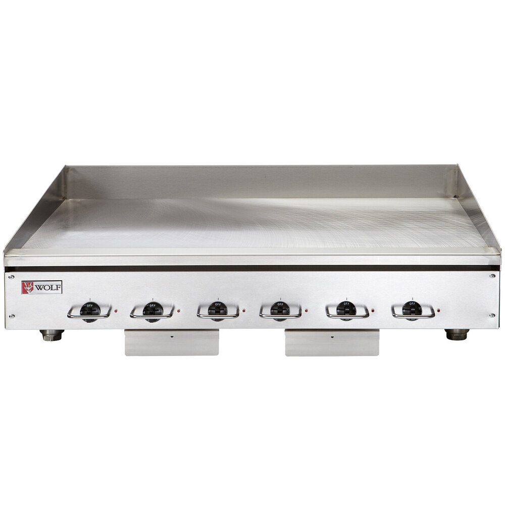 Wolf by Vulcan WEG72E-24C 72" Electric Countertop Griddle with Snap ...