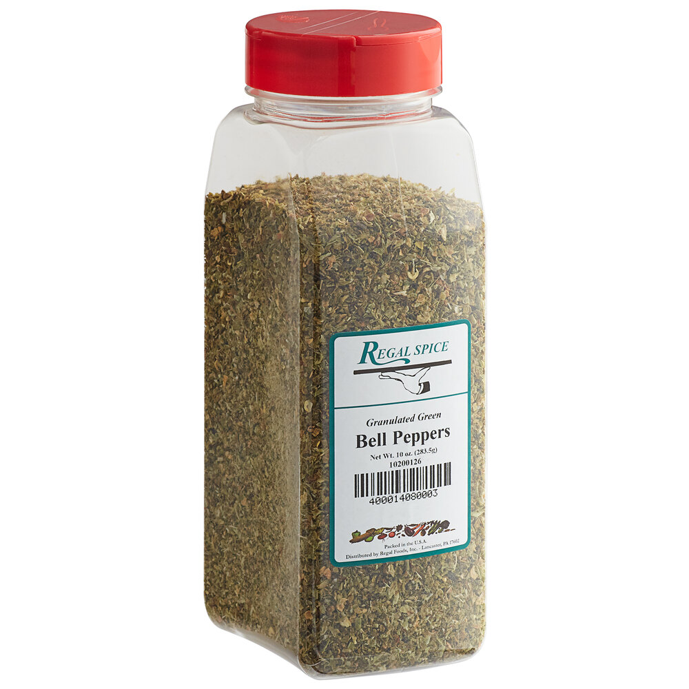Regal Green Bell Pepper Granules - 10 oz.