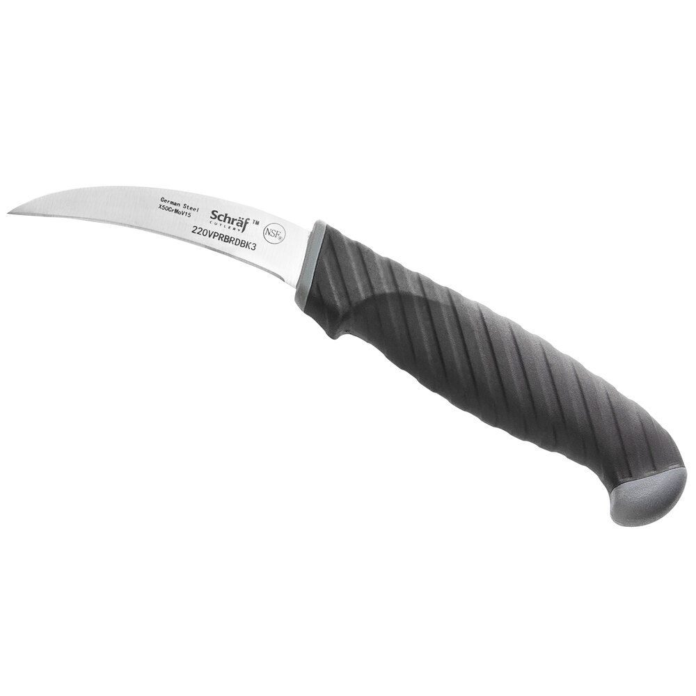 Schraf™ 3" Bird's Beak Paring Knife with TPRgrip Handle