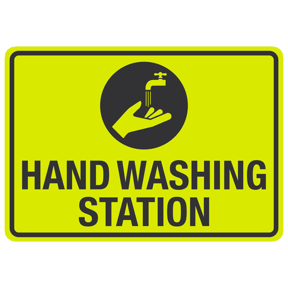 Employee Hand Wash Sign