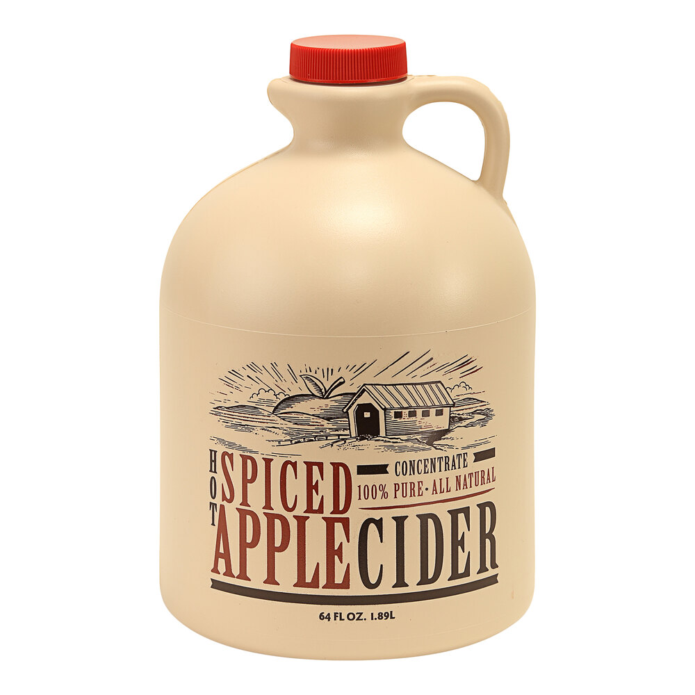 Mountain Cider Company 64 fl. oz. 100% Natural Spiced Apple Cider 7:1 ...