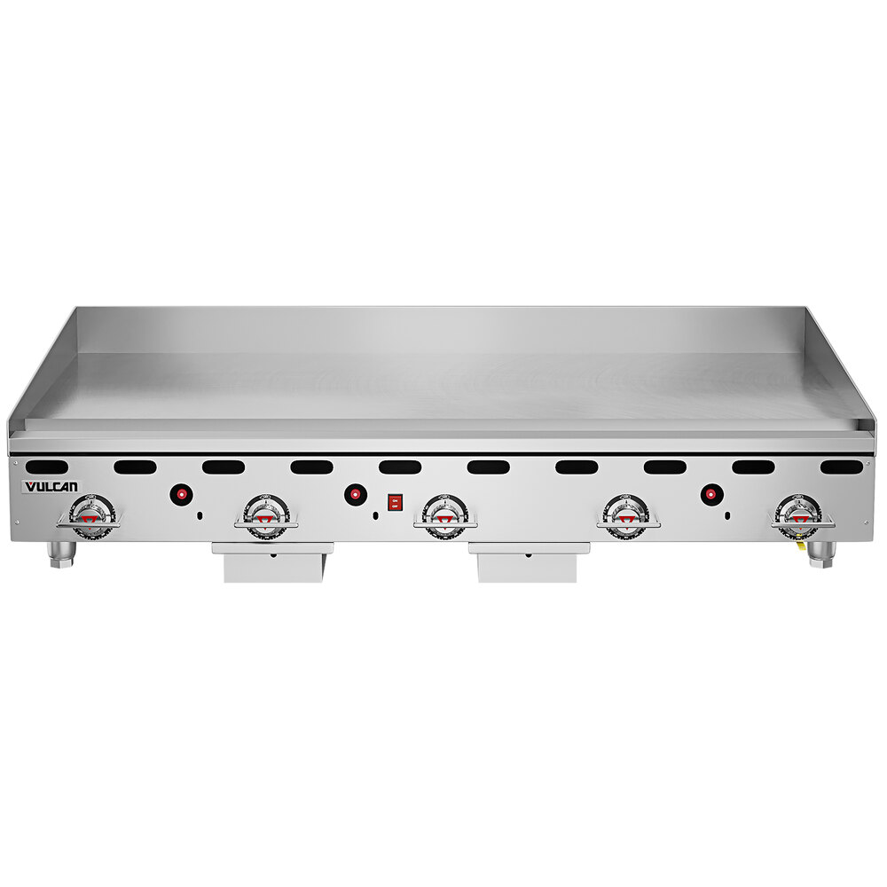 Vulcan 960RX-30C 60" Liquid Propane Chrome Top Commercial Griddle with ...