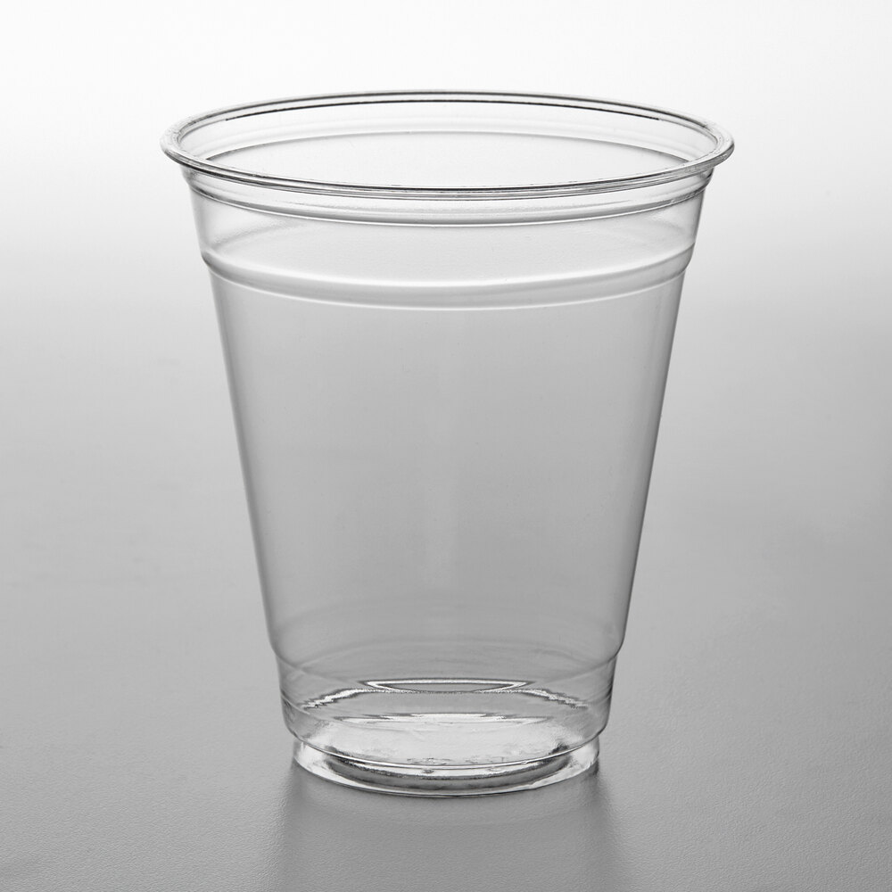 12 oz. Plastic Cold Cup - Designed for Use Without Lids - 50/Pack