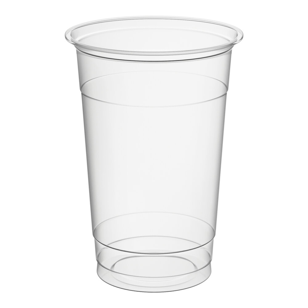 16 oz. Plastic Cold Cups in Bulk - 1,000/Case