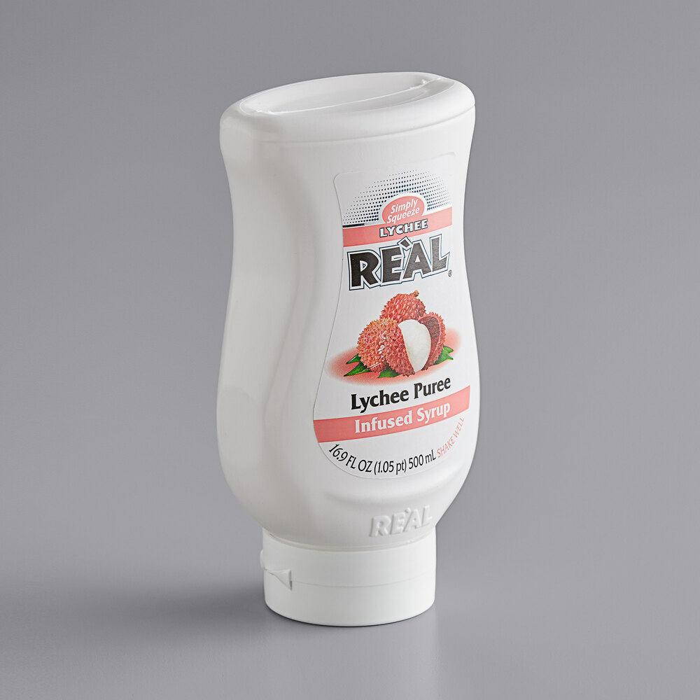 Real Lychee Puree Infused Syrup (16.9 fl. oz.)