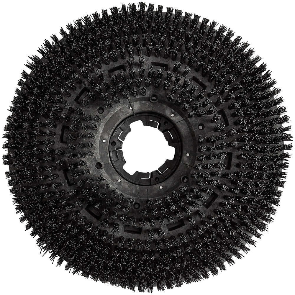 Lavex Black Nylon Floor Scrubbing Brush for 20" Rotary Floor Machines