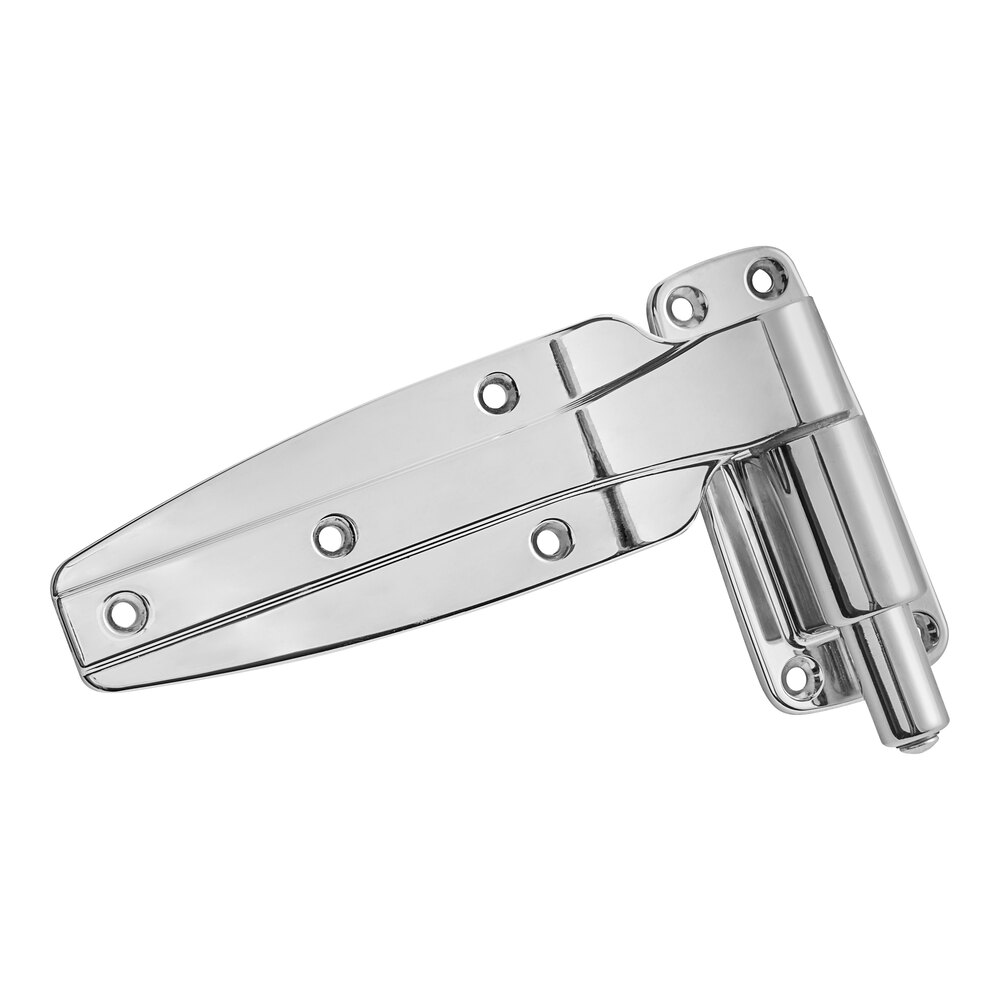 Kason® 1248 Spring Assisted Cam-Rise Door Hinge (Polished Chrome, Flush ...