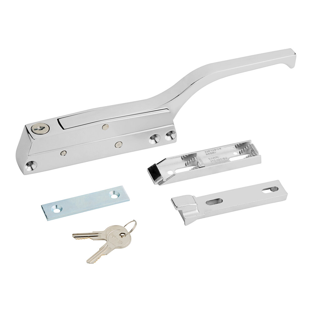 Kason® 172 Magnetic Mechanical Latch (Offset Handle, Cylinder Lock)