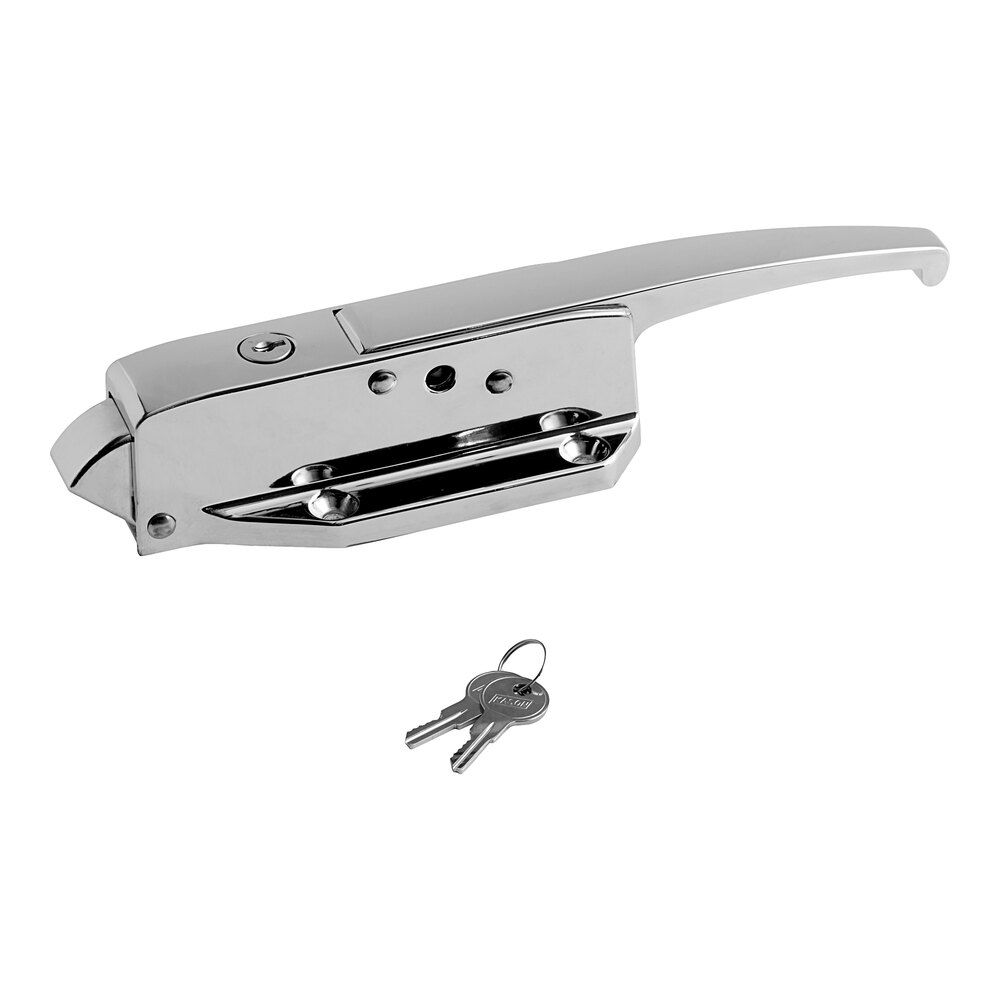 Kason® 58 Radial Latch Body (Light Spring, Polished Chrome)