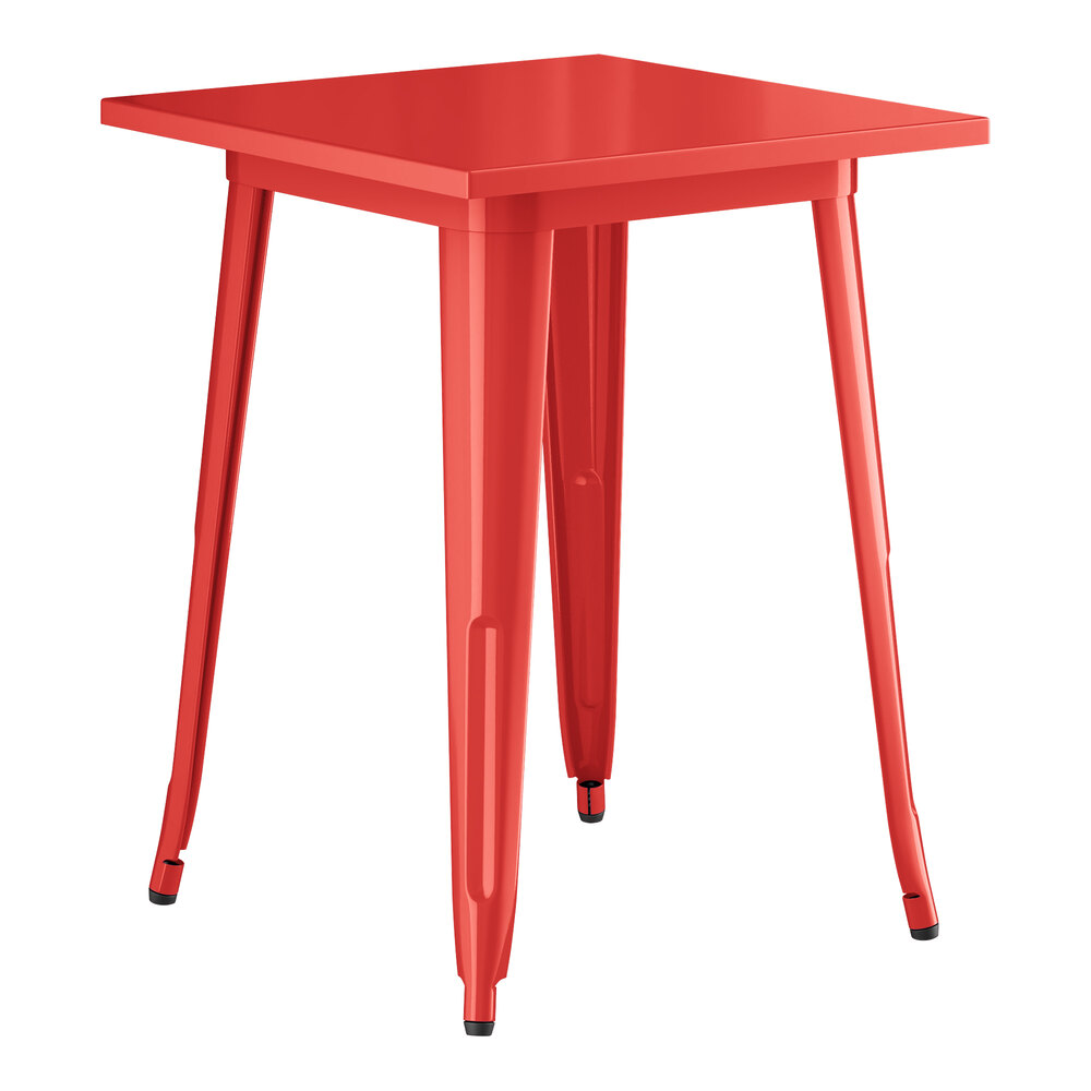 Lancaster Table & Seating Alloy Series 23 1/2" x 23 1/2" Ruby Red ...