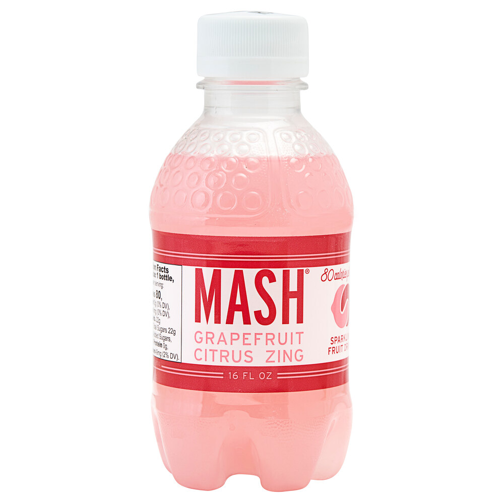 Boylan Mash Grapefruit Citrus Zing Soda (16 oz) - 12/Case