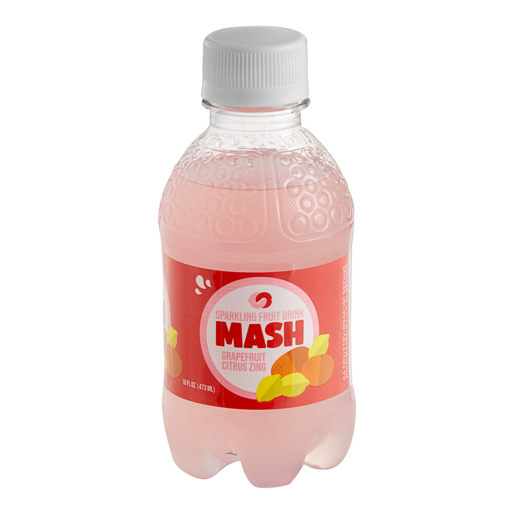 Boylan Mash Grapefruit Citrus Zing Soda (16 oz) - 12/Case