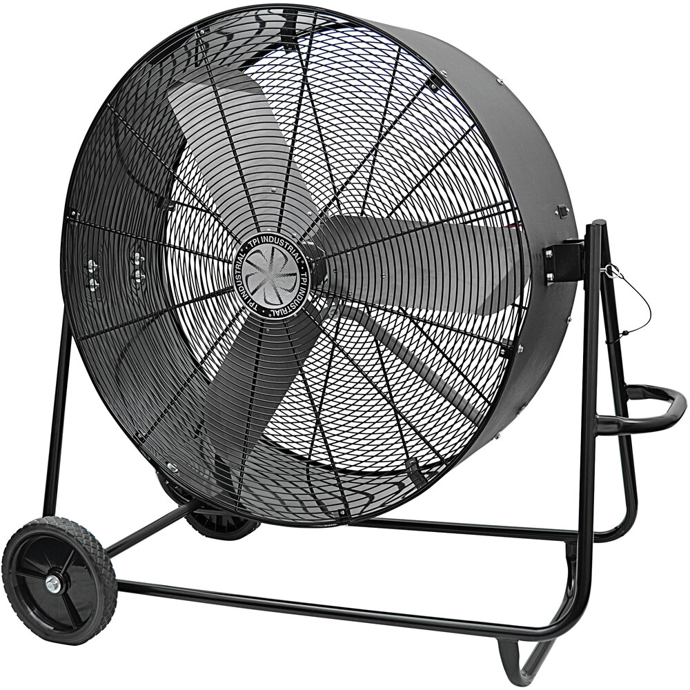 TPI PBS 42-D 42" 1-Speed Tilt Head Direct Drive Industrial Drum Fan - 1 ...
