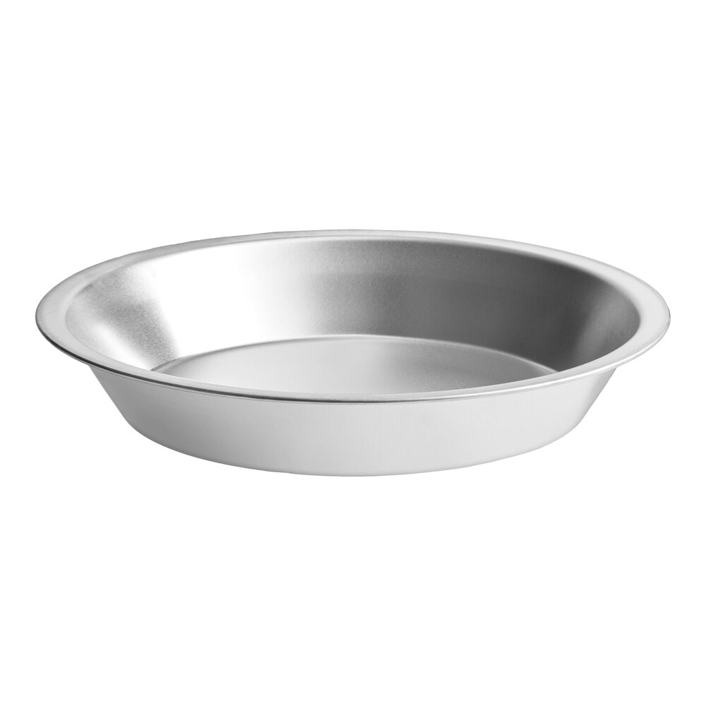 Baker's Lane 10" x 1 3/4" Deep Dish 16 Gauge Aluminum Pie Pan