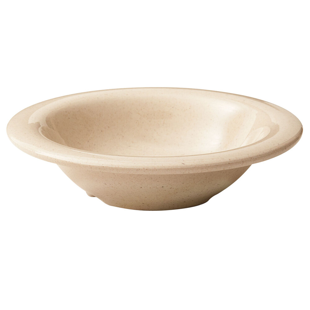 GET BAM-1186 BambooMel 8 oz. Rimmed Bowl - 48/Case