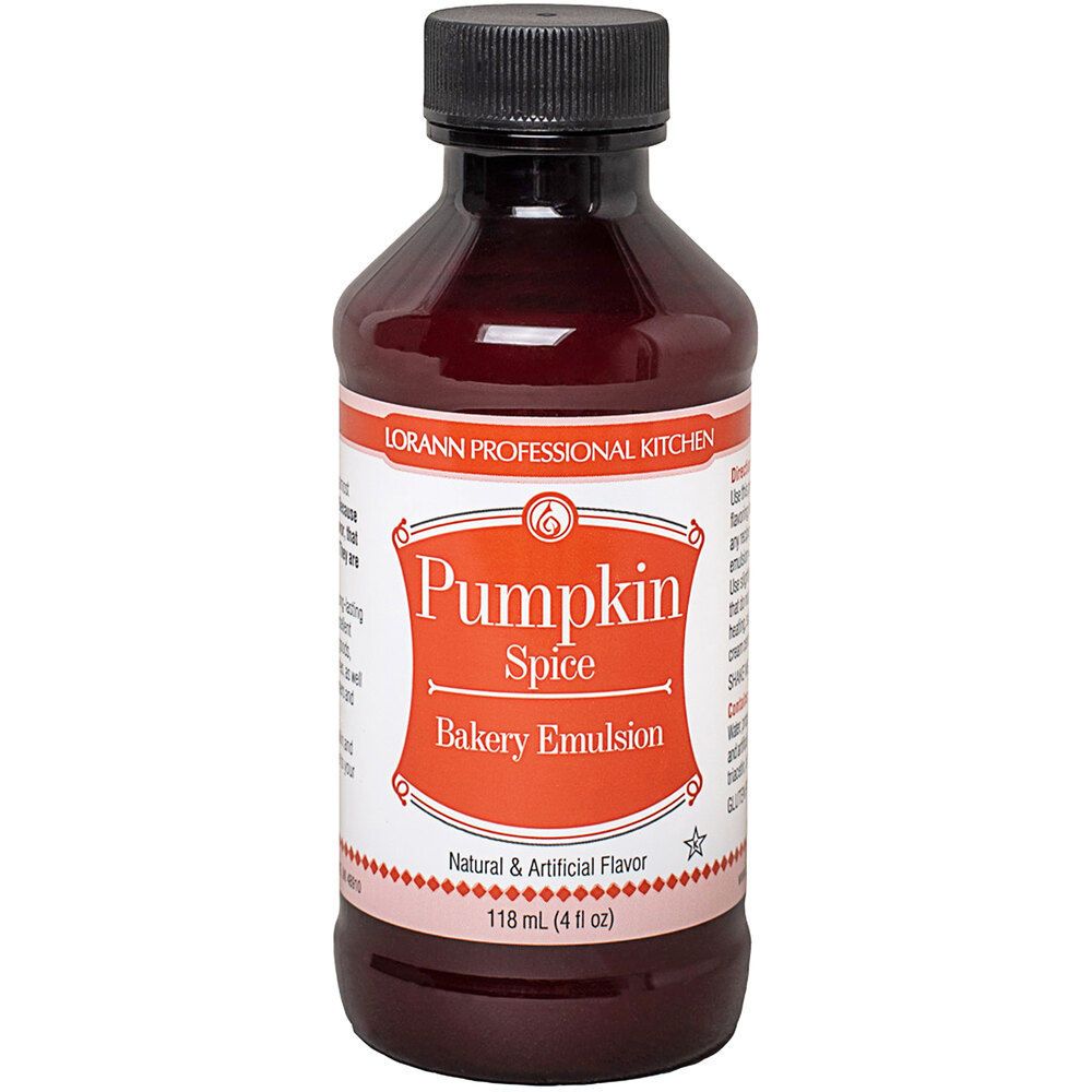 LorAnn Oils 4 oz. Pumpkin Spice Bakery Emulsion