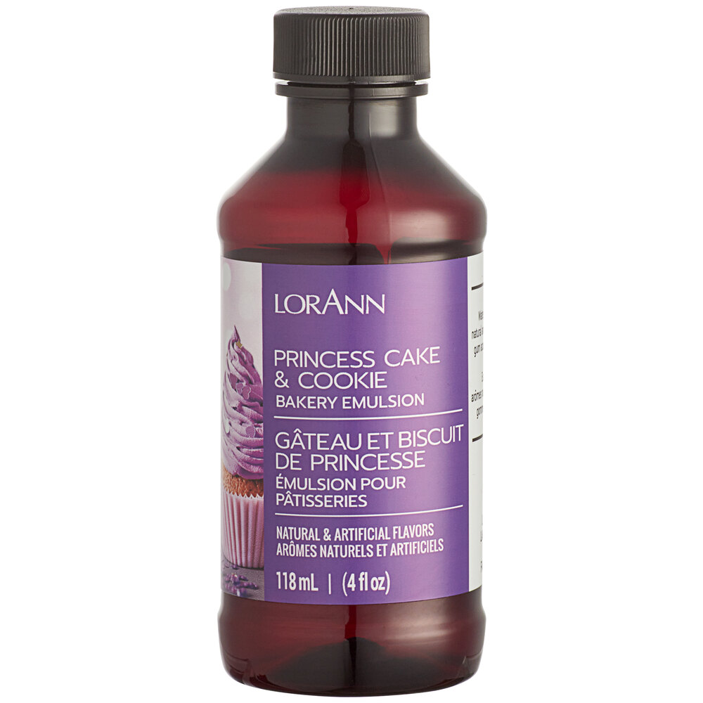 LorAnn Oils 4 fl. oz. Princess Cake and Cookie Bakery Emulsion