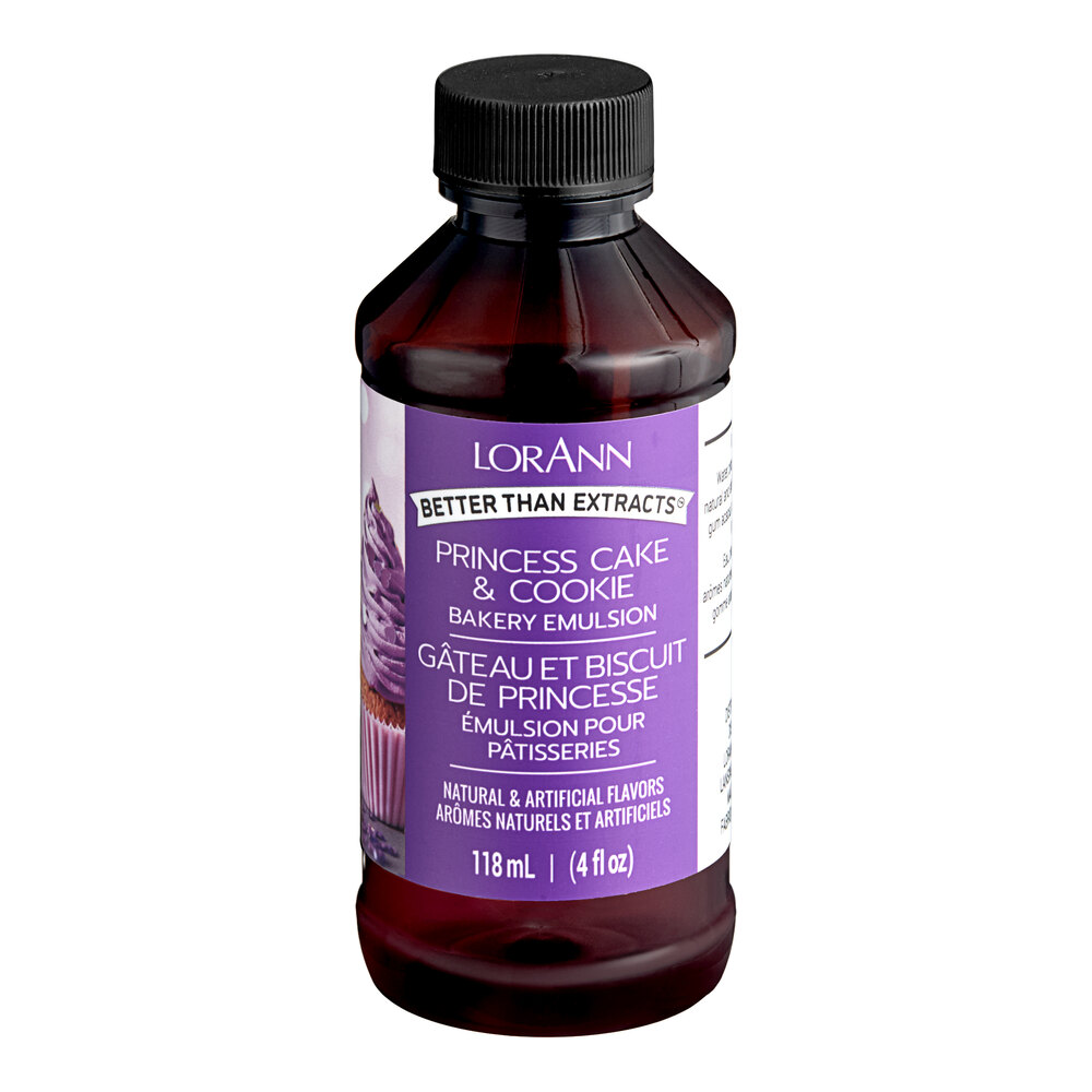 LorAnn Oils 4 fl. oz. Princess Cake and Cookie Bakery Emulsion