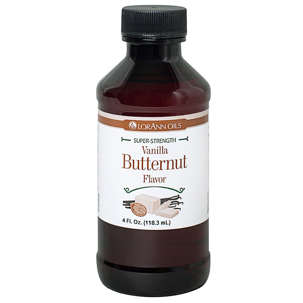 LorAnn Oils 4 fl. oz. Vanilla Butternut Super Strength Flavor