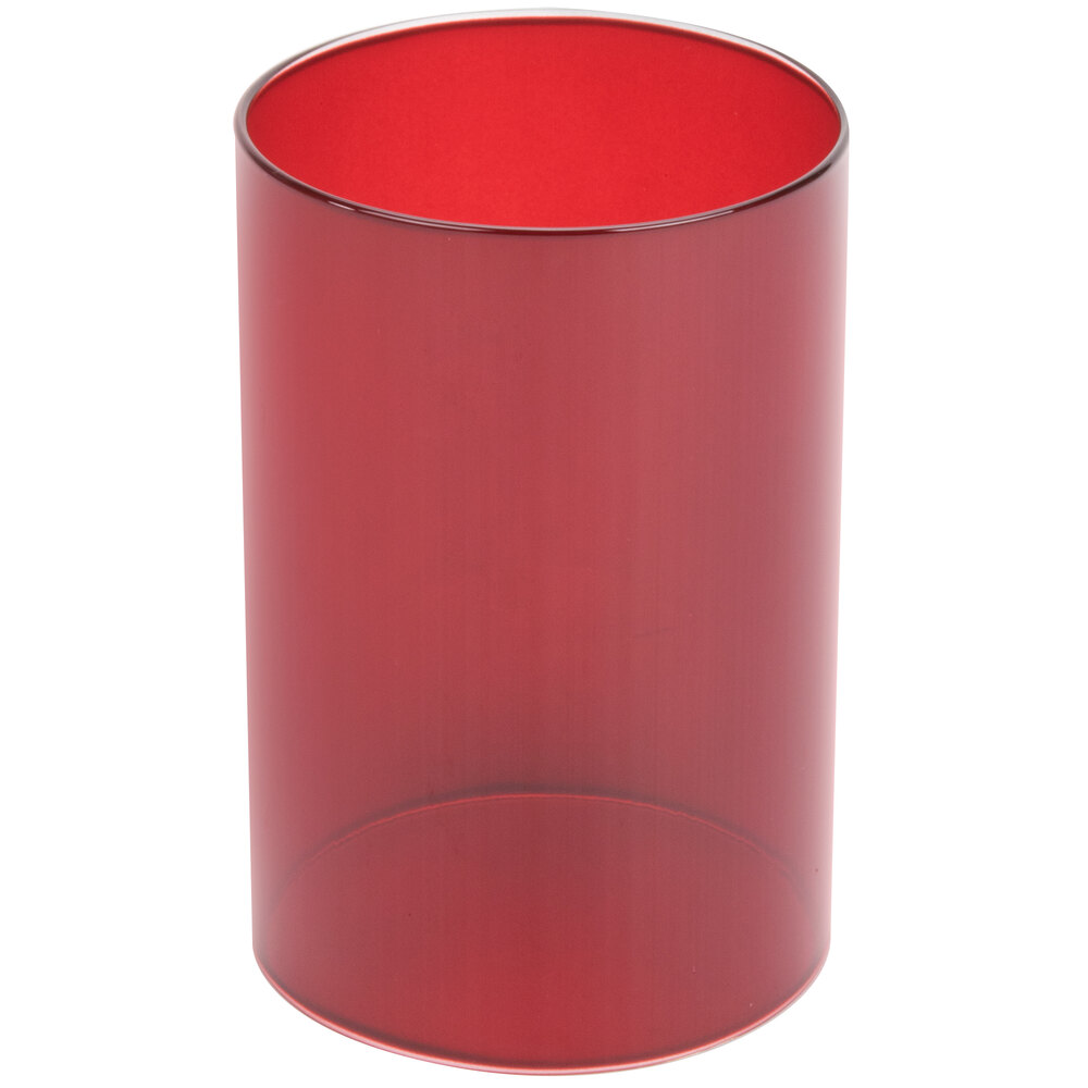 Sterno Products 85292 Red Cylinder Globe