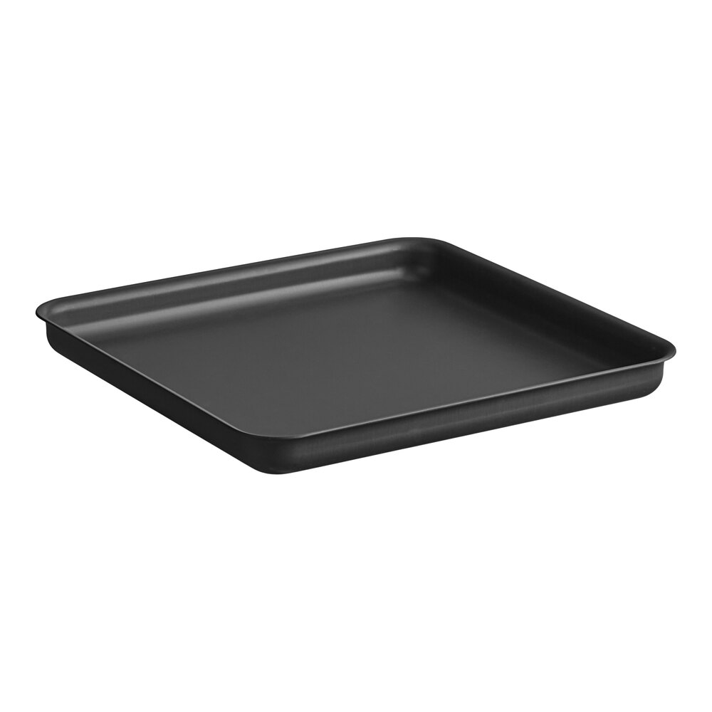 American Metalcraft HCSQ1010 10" x 10" x 1" Hard Coat Aluminum Square ...