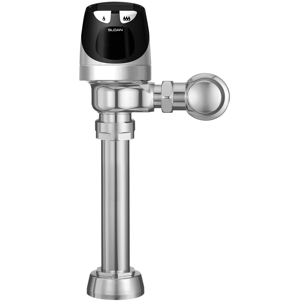 Sloan 3370000 Solis Solar Powered Chrome Dual Flush Exposed Sensor ...