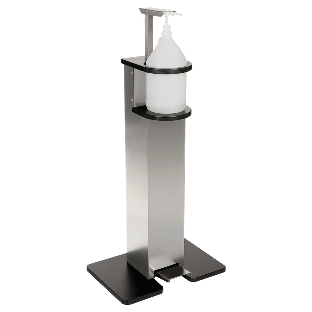 IRP 7515403 Brushed Freestanding Hand Sanitizing Station / Dispenser ...