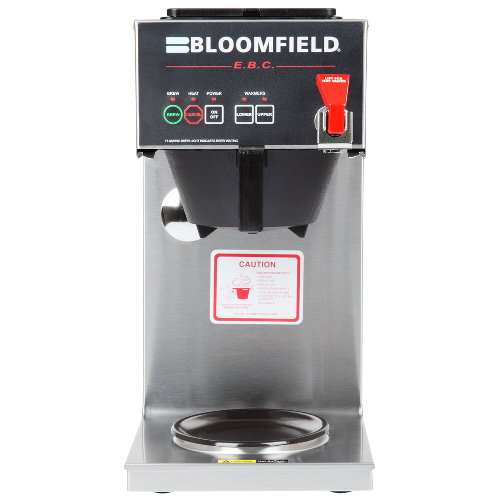 Bloomfield 1040D2F E.B.C. 2 Warmer In-Line Automatic Coffee Brewer ...