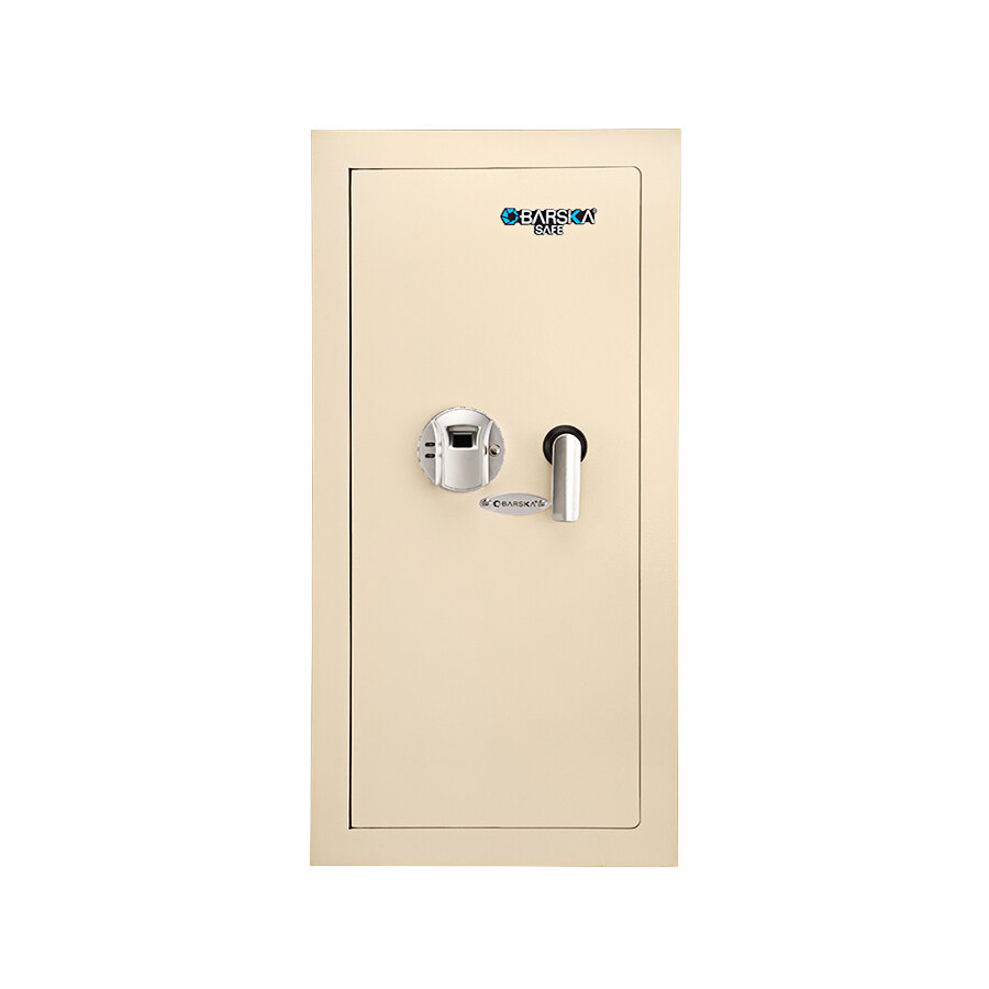 Barska AX12880 15 1/2" x 4" x 31 1/2" Large Cream-Colored Steel Left ...