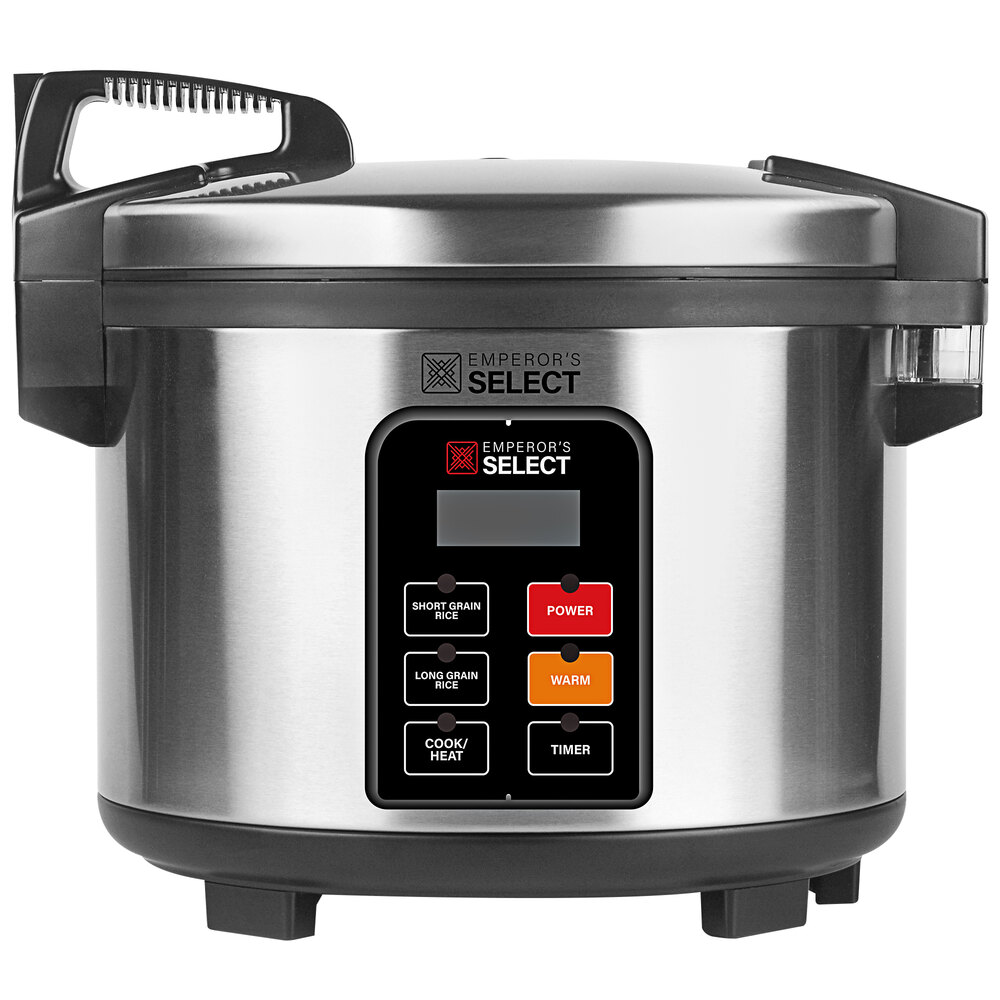 Emperor's Select 40 Cup (20 Cup Raw) Sealed Electric Rice Cooker ...