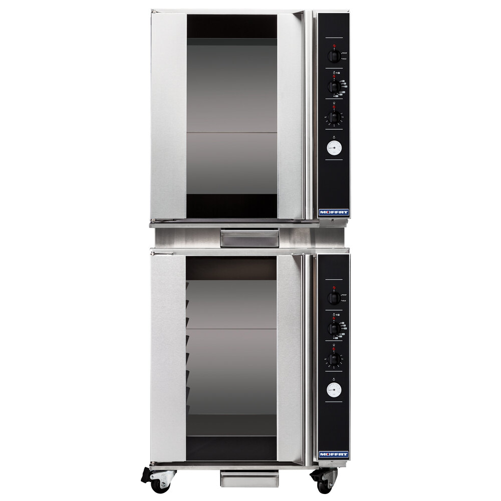 Moffat USP8M/2 Turbofan Double Deck Full Size 8 Tray Electric Holding ...