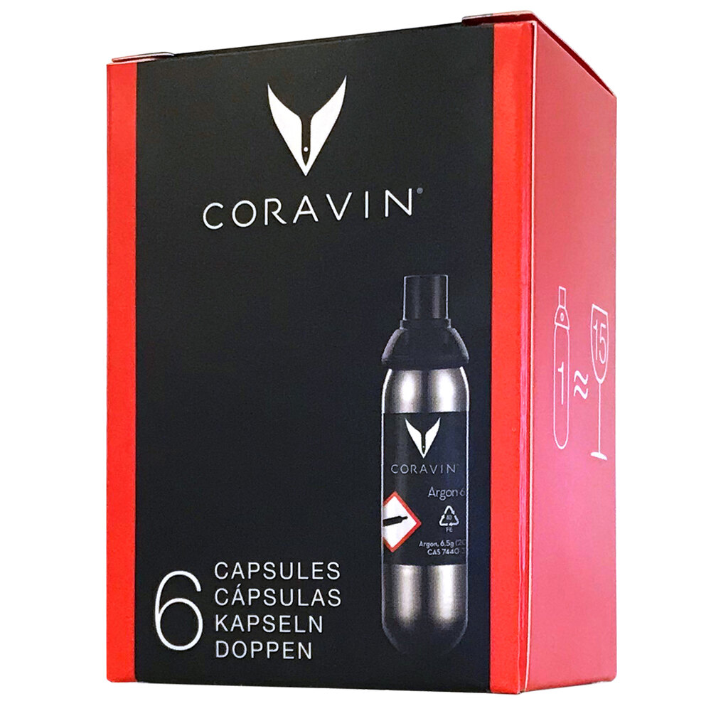Coravin Wine Dispensing System Capsule - 6/Pack