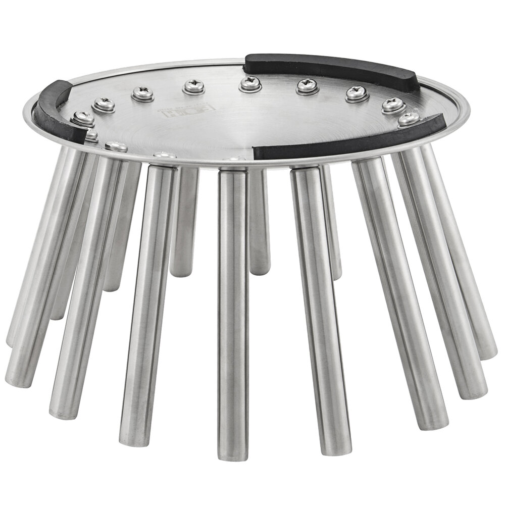 Front of the House BBO019BCS30 9" x 5" Stainless Steel Round Sundial ...