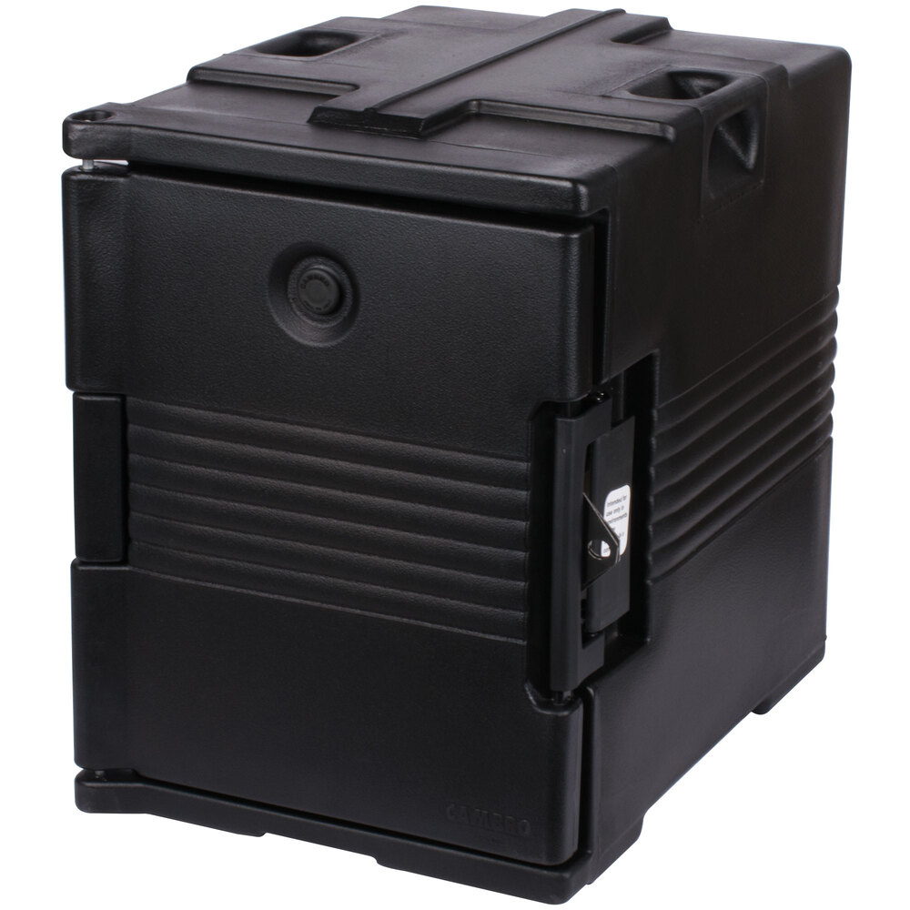 Cambro UPC400SP110 Ultra Pan Carrier® Black Front Loading Insulated ...